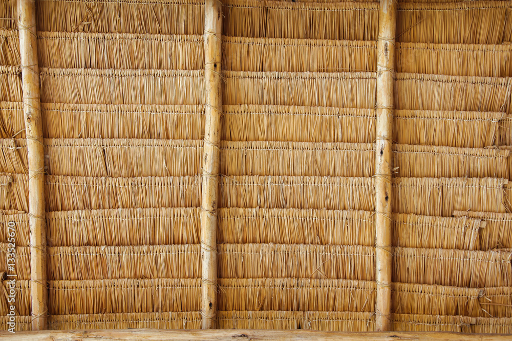 grass roof Stock Photo | Adobe Stock