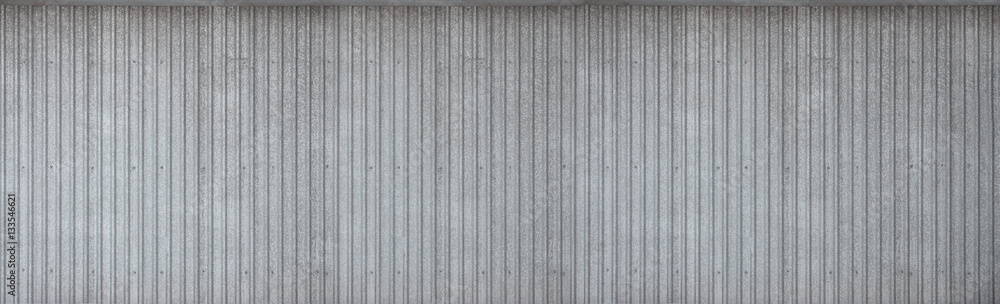 Horizontal Metal Panel Texture
