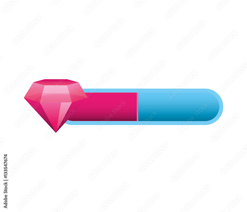game diamond isolated icon vector illustration design Stock Vector ...