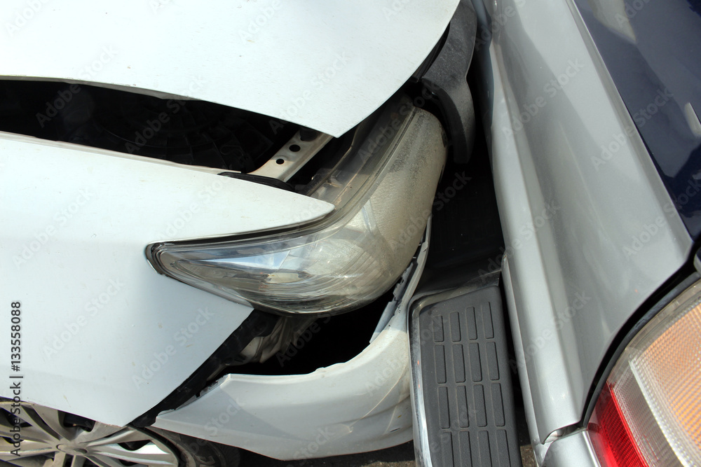 car crash background Stock Photo | Adobe Stock