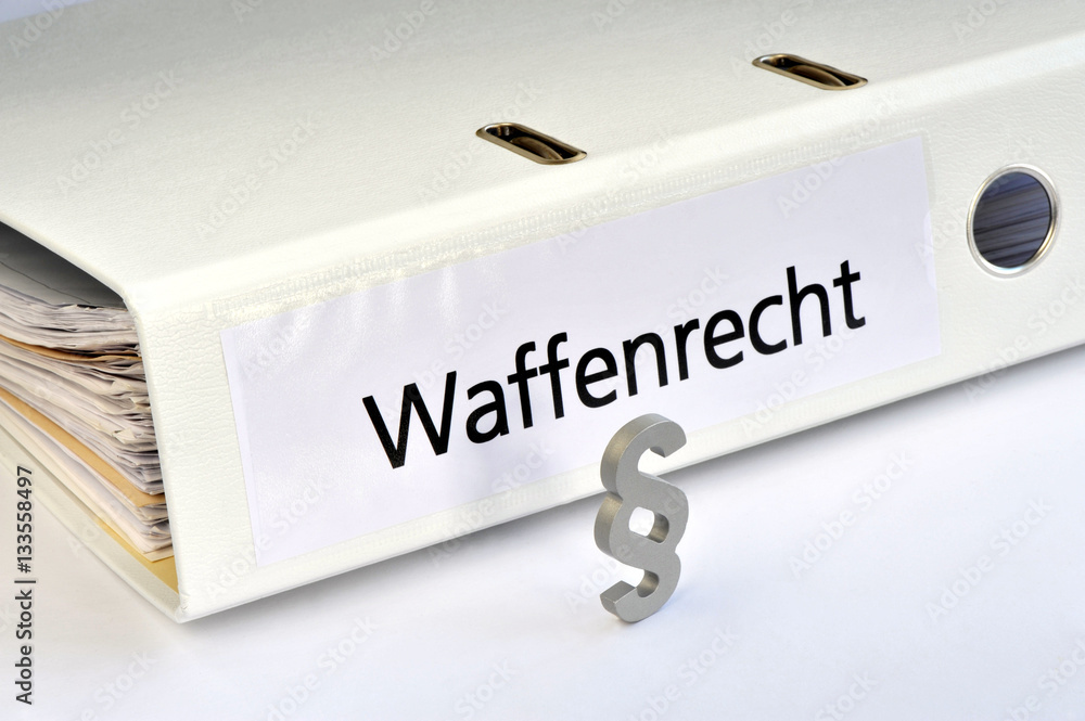 Waffenrecht, Waffenschein, Waffenbesitz, Waffengesetz, Paragraf, Recht ...