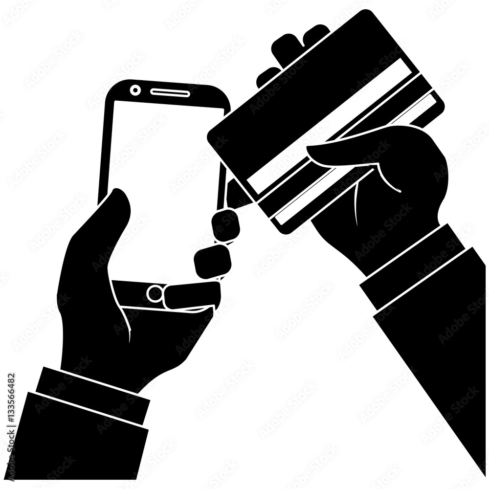 digital payment economy icon image vector illustration design Stock ...