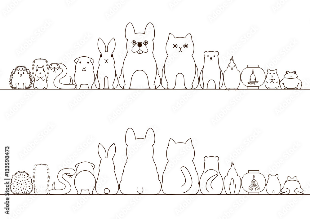 Pet Clip Art Border