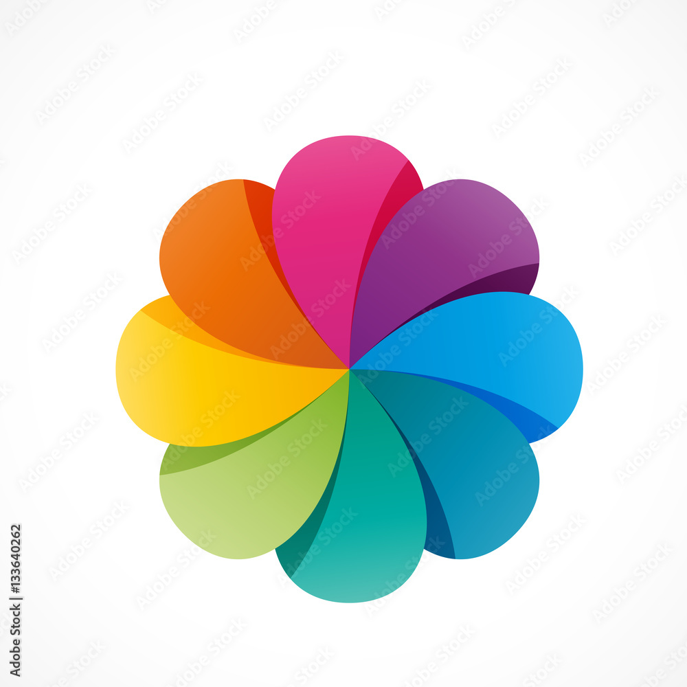 Vettoriale Stock forme graphique,coloré | Adobe Stock