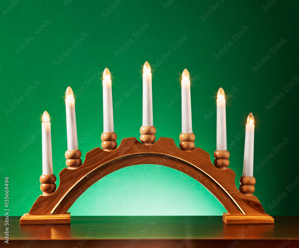 Advent and Christmas lights Stock-Foto | Adobe Stock