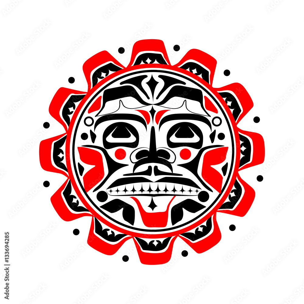 Vector illustration of the sun symbol Stock Vector | Adobe Stock