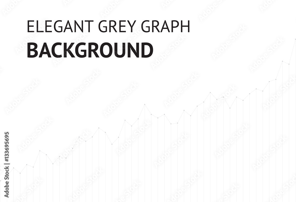 Vector elegant grey graph website background EPS10 Stock Vector | Adobe ...