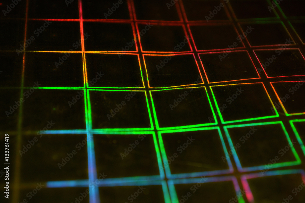 Unusual background with reflective squares Stock Photo | Adobe Stock