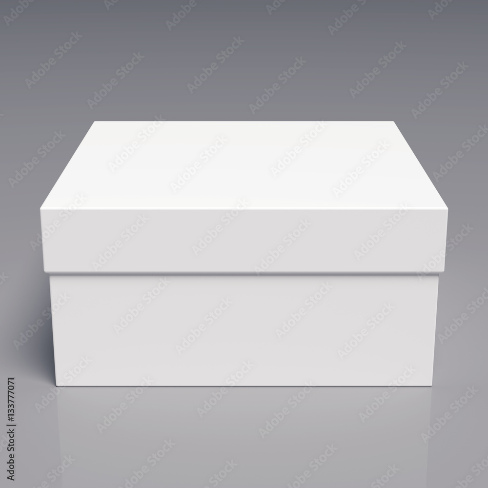 Cardboard box template Stock Illustration | Adobe Stock