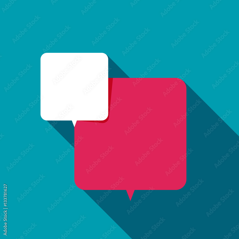bulle dialogue Stock Vector | Adobe Stock