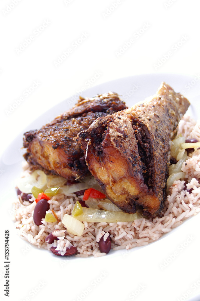 Rice And Peas And Fish