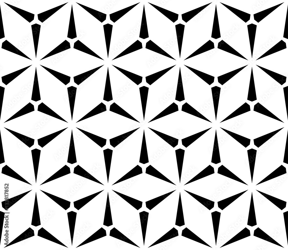 Simple Geometric Triangle Pattern