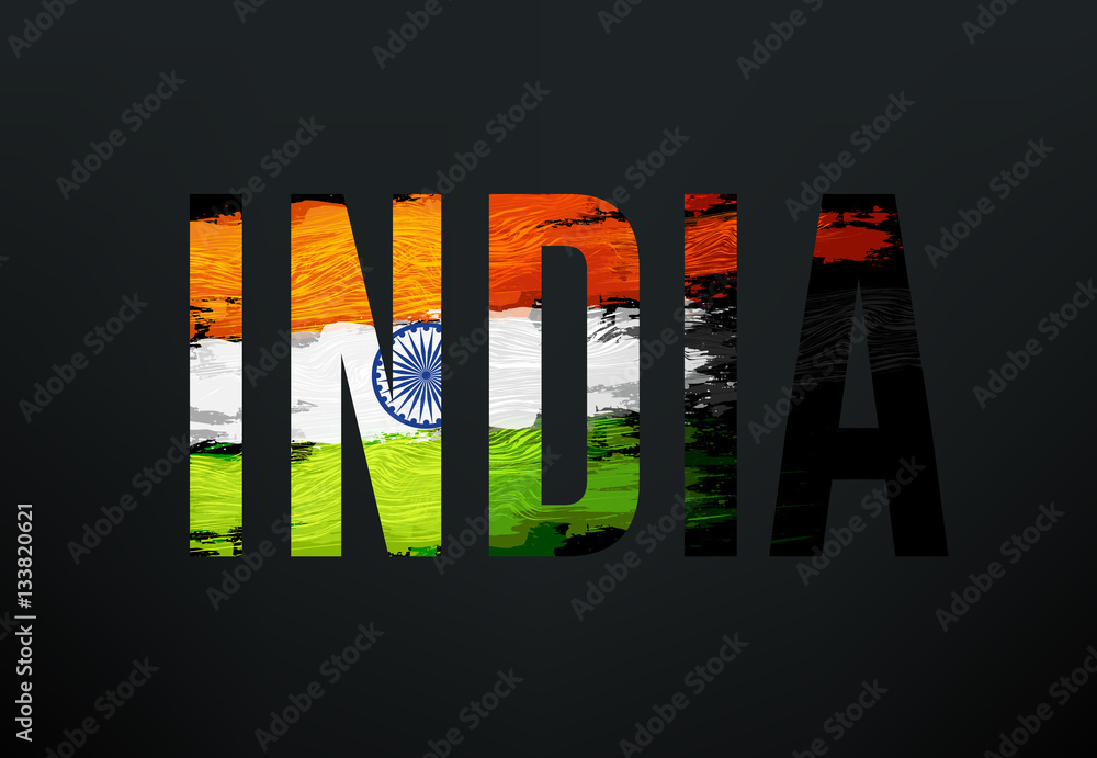 India flag for celebration of Republic Day on January 26 , Indian ...