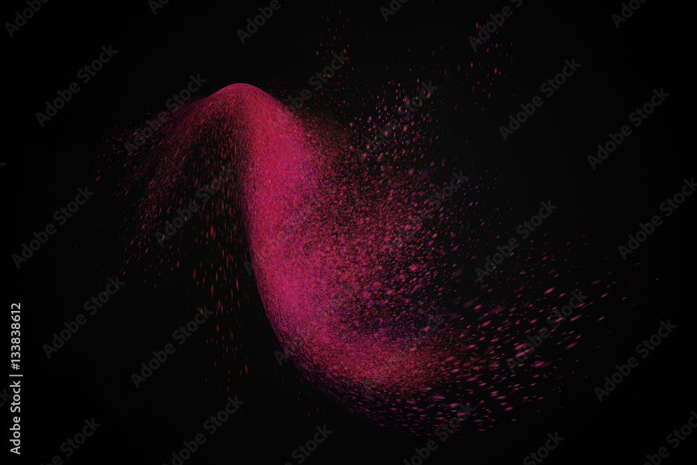 Abstract dust design for use as background Stock-Foto | Adobe Stock