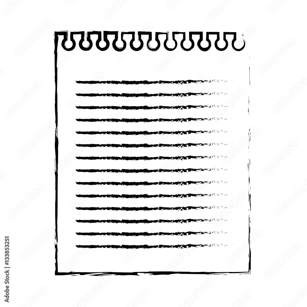 note page icon over white background. vector illustration Stock Vector ...