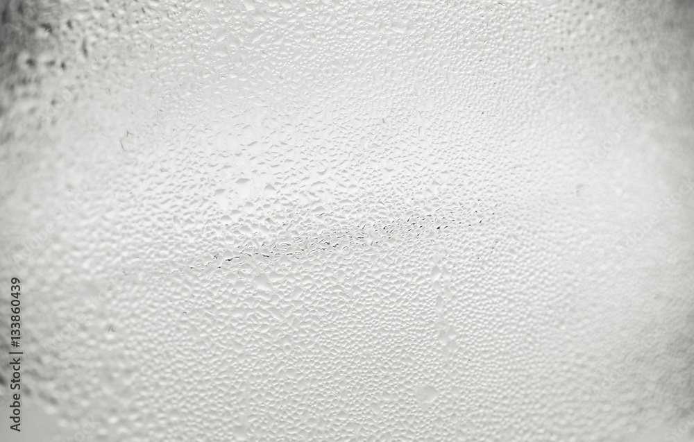 drops of water white color,Water droplets on the glass,Water dro Stock ...