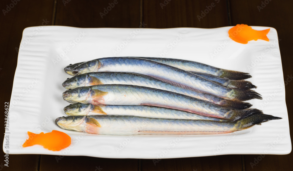 Pseudapocryptes elongatus fish, food for eating hot pot, the famous ...