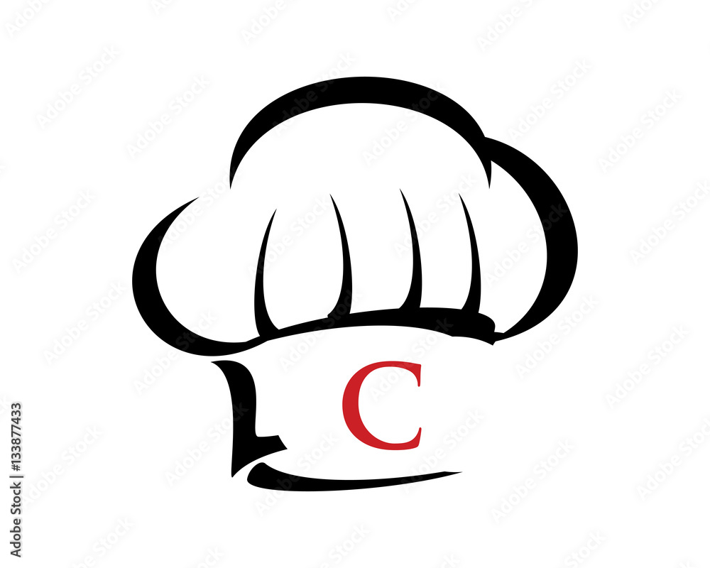 C Letter Chef Logo Stock Vector | Adobe Stock