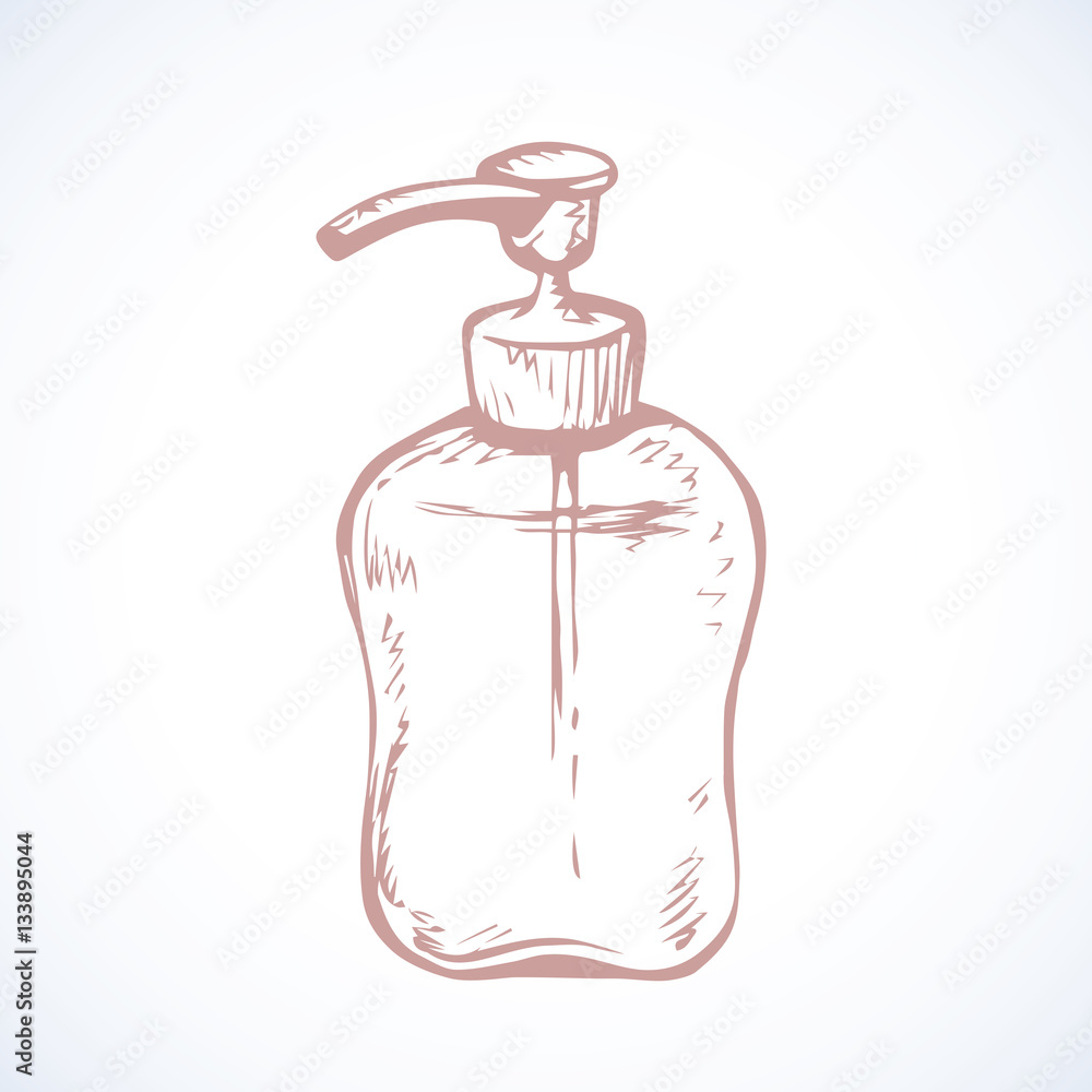 Soap. Vector drawing Stock Vector | Adobe Stock