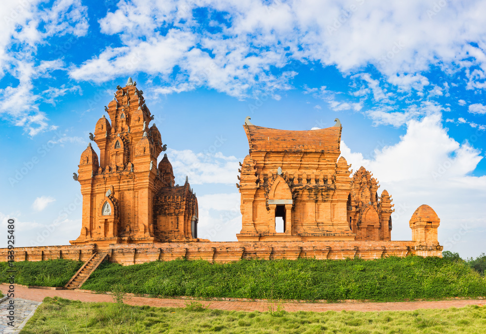 Champa temple - Hidu Tower in Asia Stock Photo | Adobe Stock