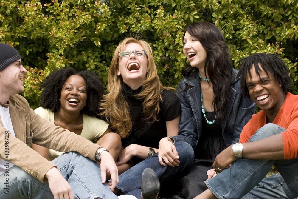 Group Of People Talking