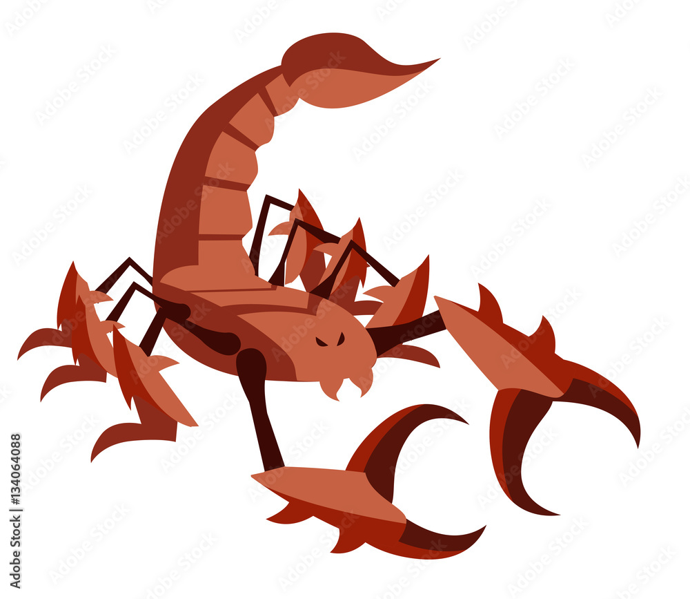 Red Scorpion Cartoon