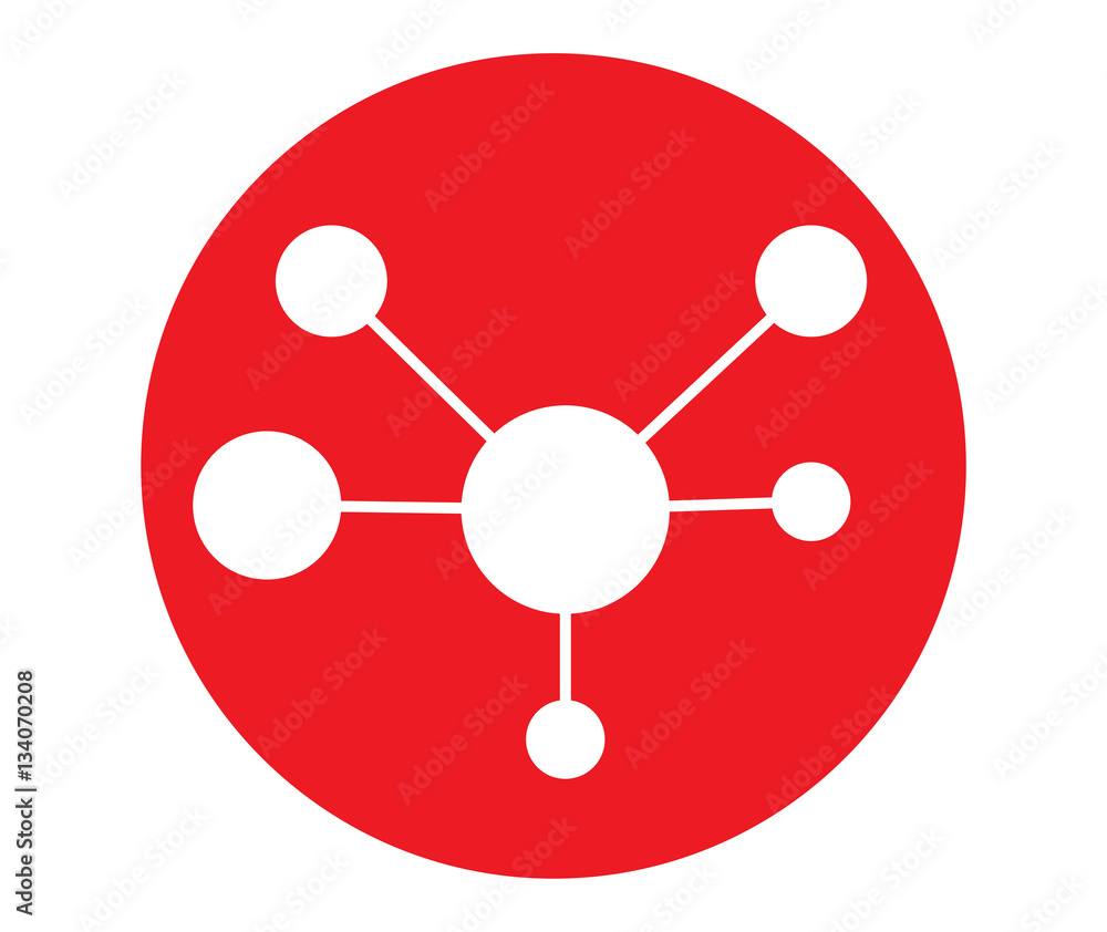 Nano Technology Icon Design Stock Vector | Adobe Stock