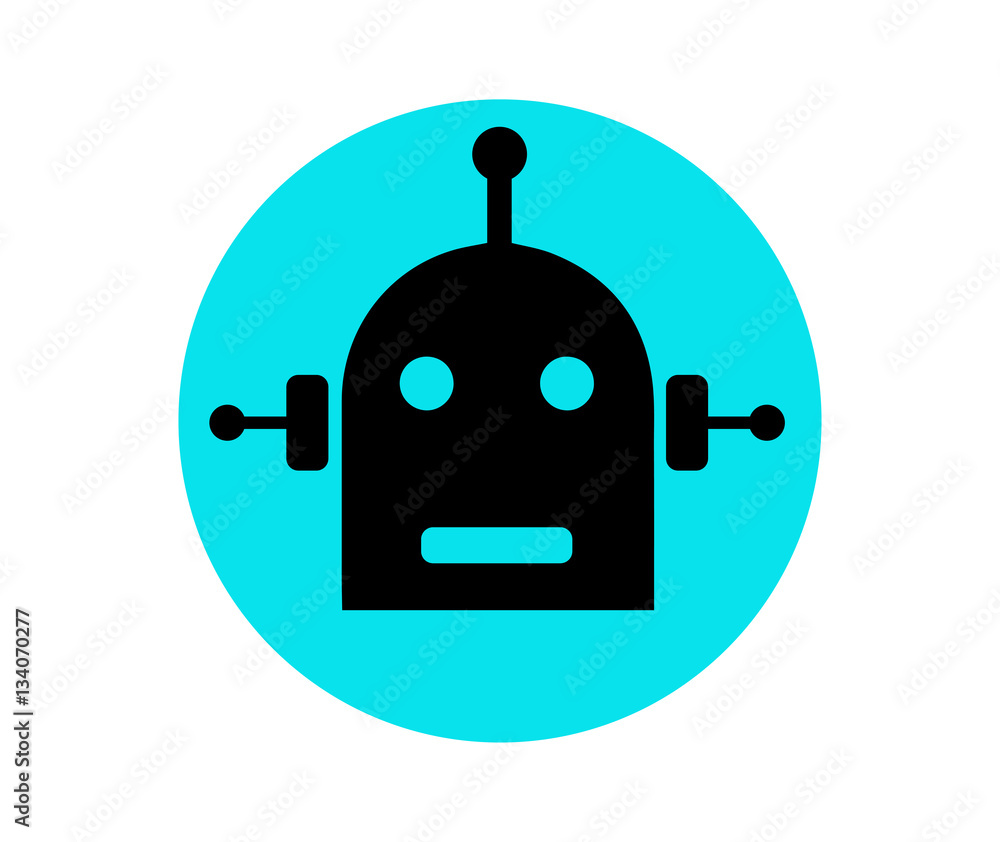 Cyber Robot Mascot Design Stock Vector | Adobe Stock