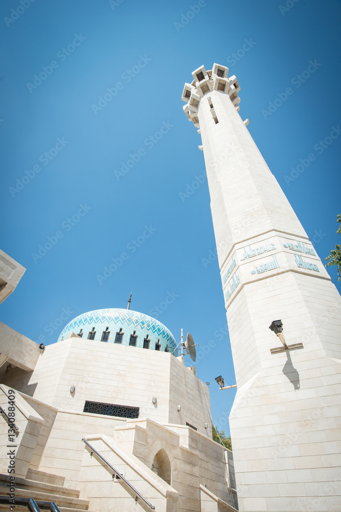 Arabic mosque in Amman Jordan Stock Photo | Adobe Stock