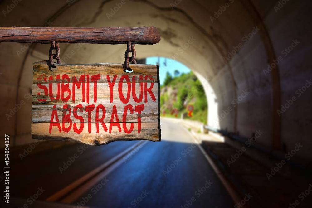 Submit your abstract Stock-Foto | Adobe Stock