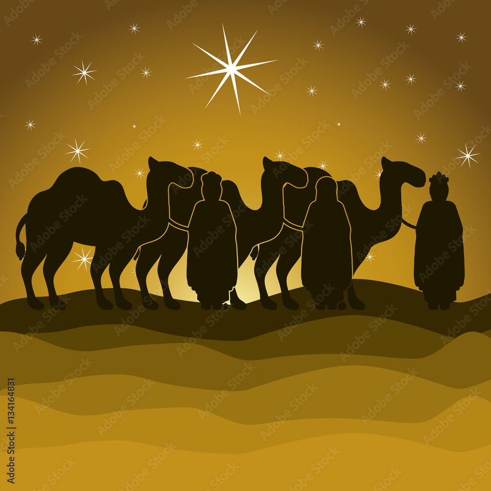 three wise men icon vector illustration graphic design Stock Vector | Adobe Stock