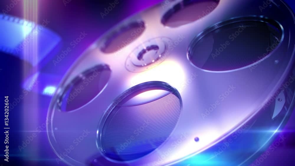 Film Reel Loopable Background. High quality film reel. Loopable ...