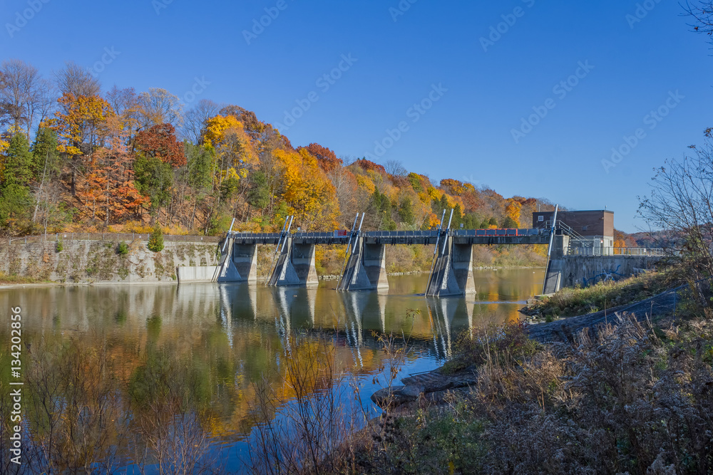 Springbank Dam Stock Photo | Adobe Stock