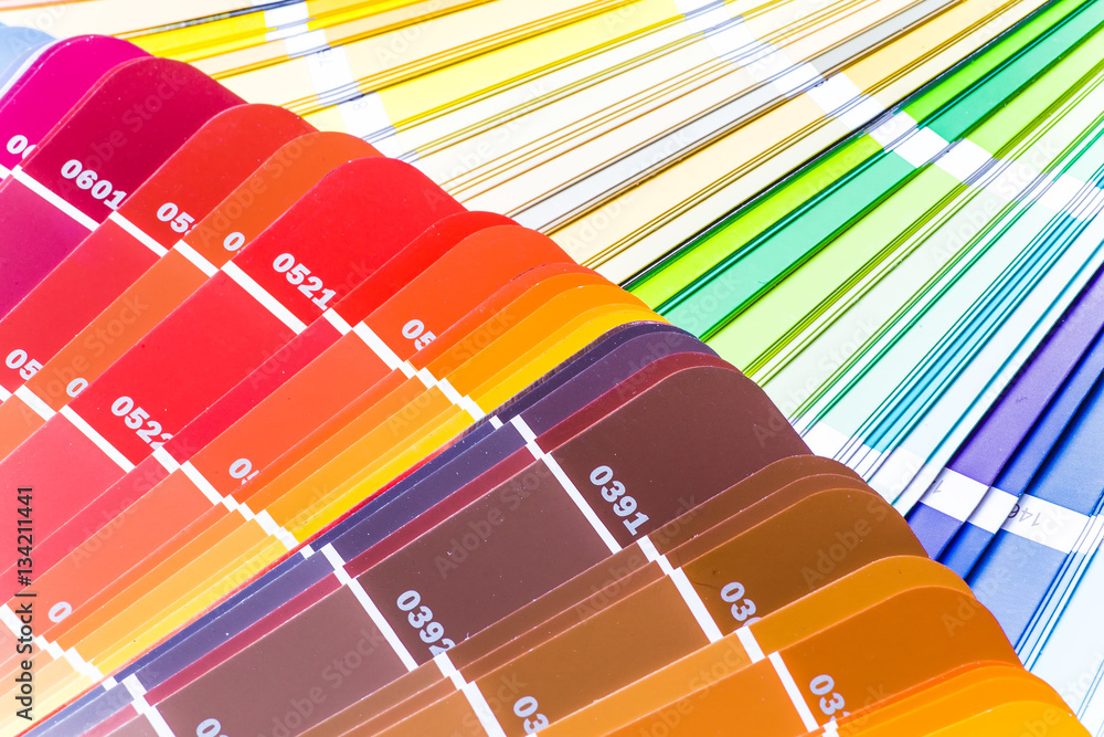 Color wheel for choosing paint tone Stock Photo | Adobe Stock