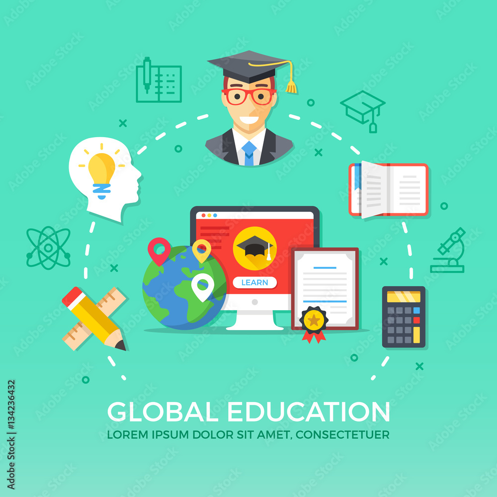 Global Education Infographics