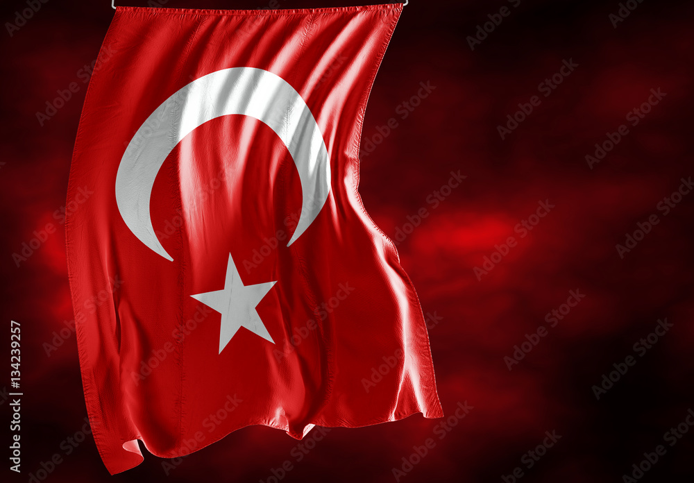 Türk Bayrağı, Türkiye Bayrak Tasarımı Stock-Illustration | Adobe Stock