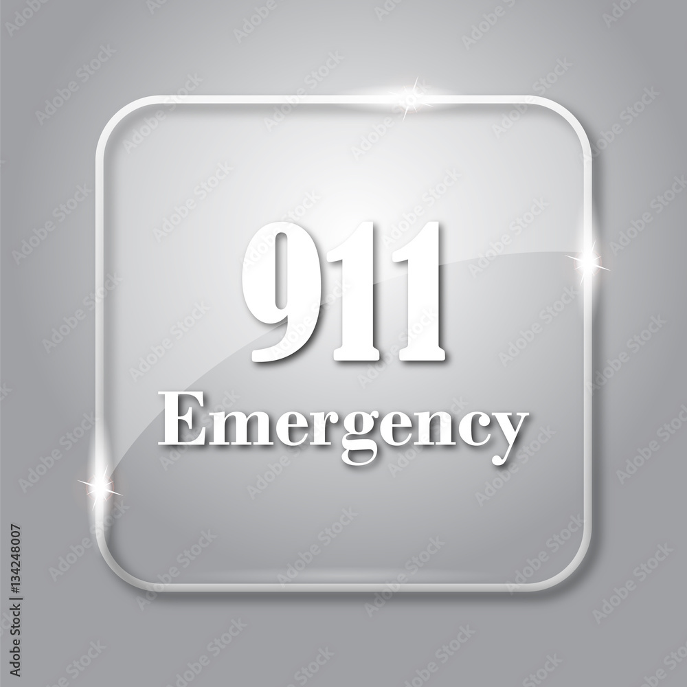 911 Emergency icon Stock Illustration | Adobe Stock