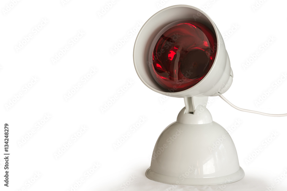 In der Erkältungszeit hilft Infrarotlicht Stock Illustration | Adobe Stock