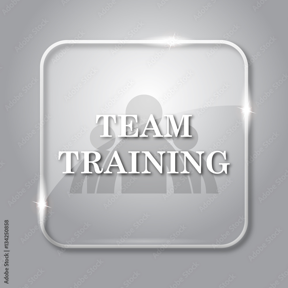 Team training icon Stock Illustration | Adobe Stock