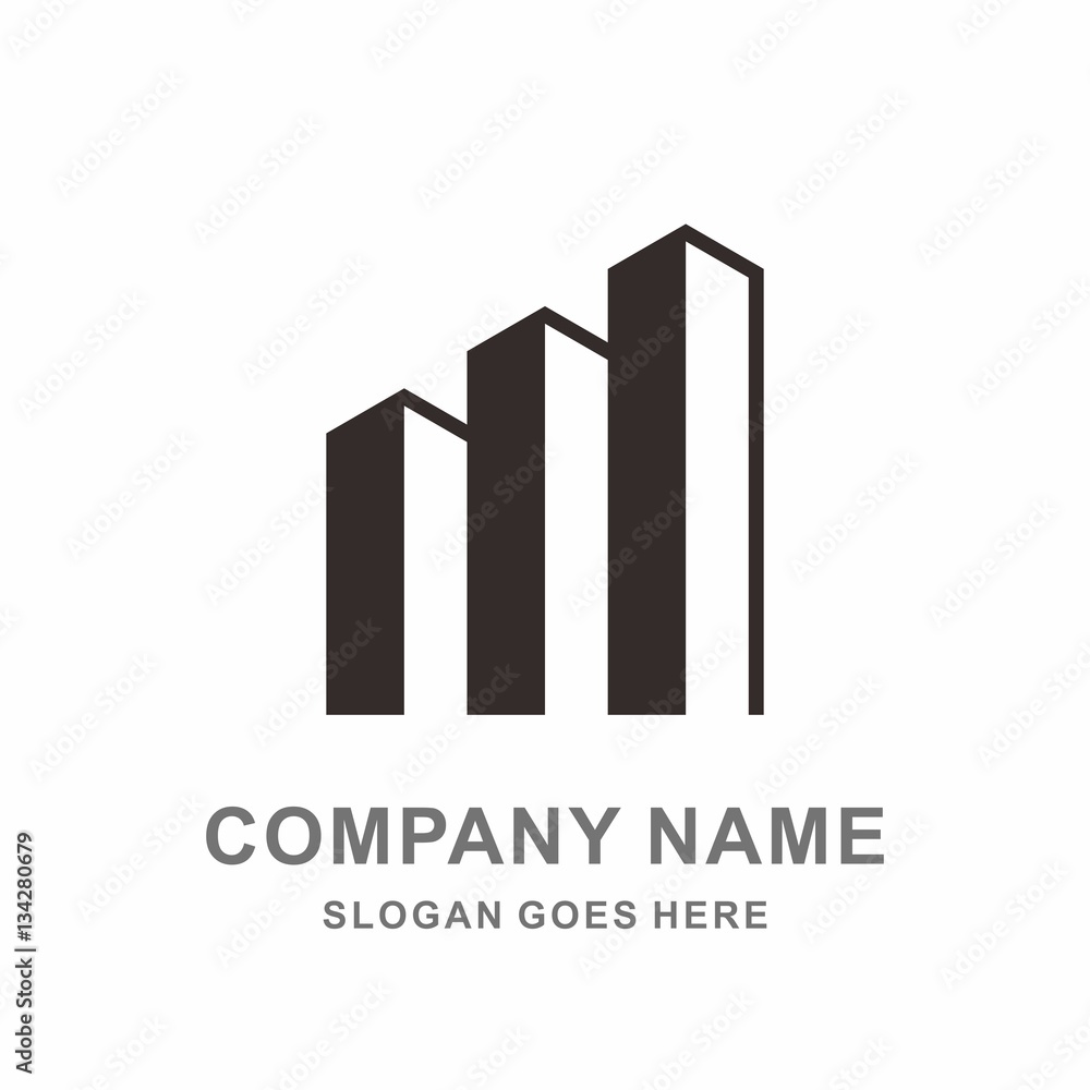 Simple Building Tower Shape Architecture Interior Construction Real ...