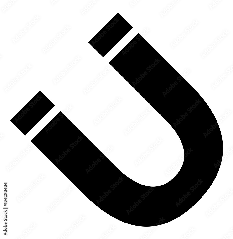 Magnet Symbol Stock Vector | Adobe Stock