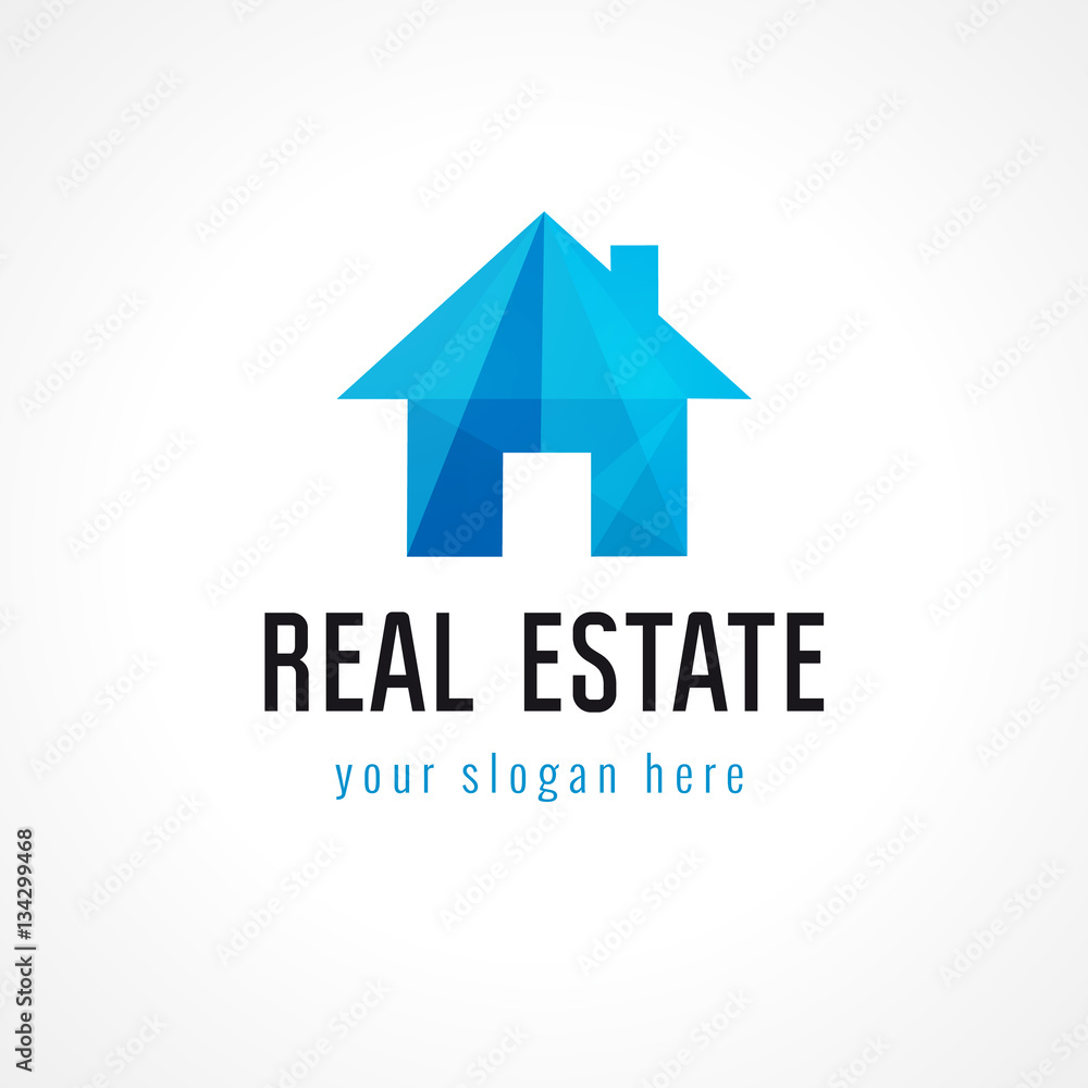 Real-estate vector logo. House for sale. Property agency, building ...