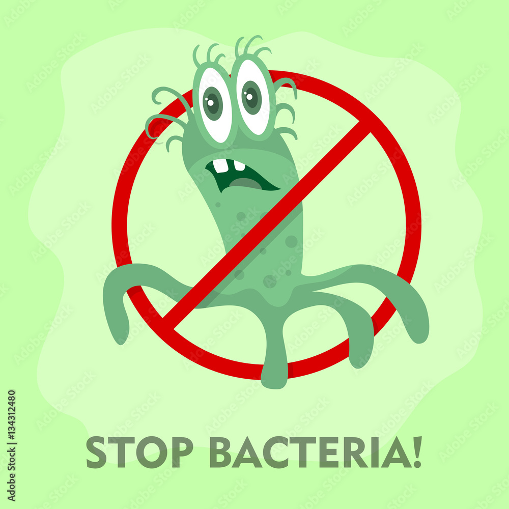 No Germs Cartoon