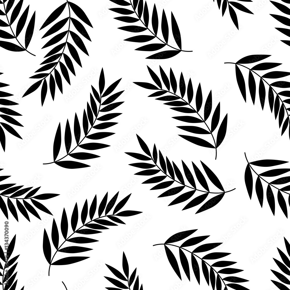 Black Print Background