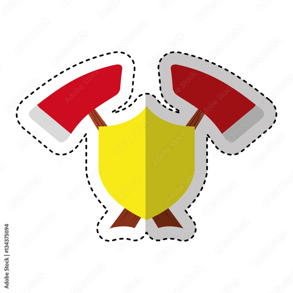 Lieutenant Fire Helmet Shields Firefighter Shield 14" X 14" Genuine ...