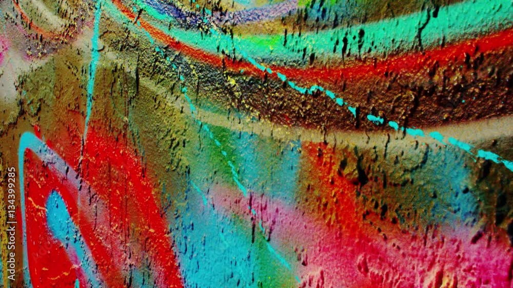 Cool background video with vivid colors and textures Stock Video ...