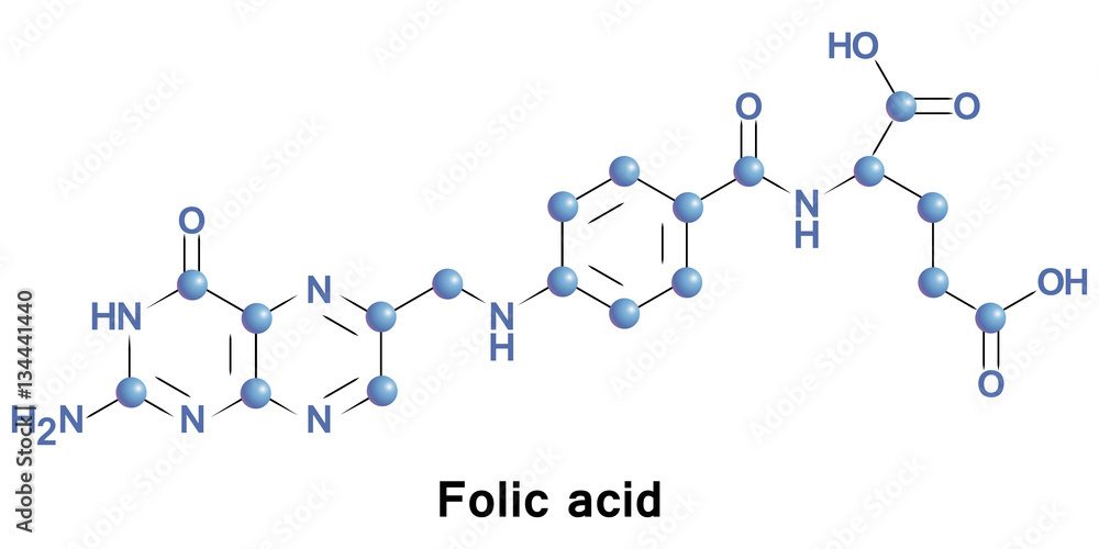 Folic acid, another form is known as folate, is one of the B vitamins ...