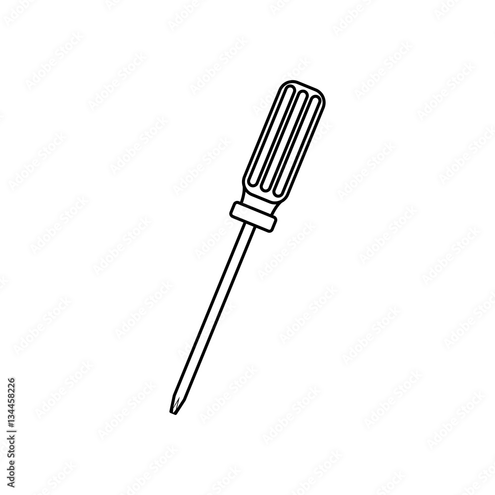 Phillips Head Screwdriver Drawing