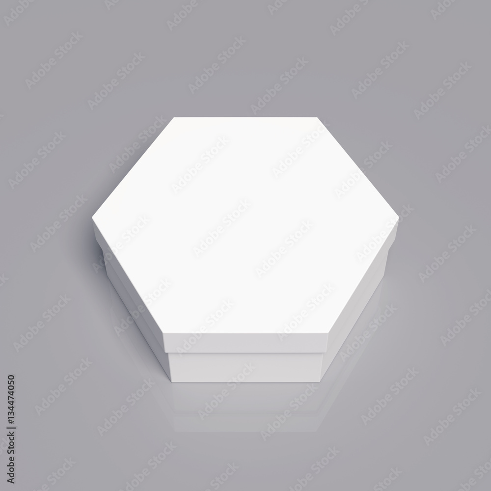 Cardboard box template Stock Illustration | Adobe Stock