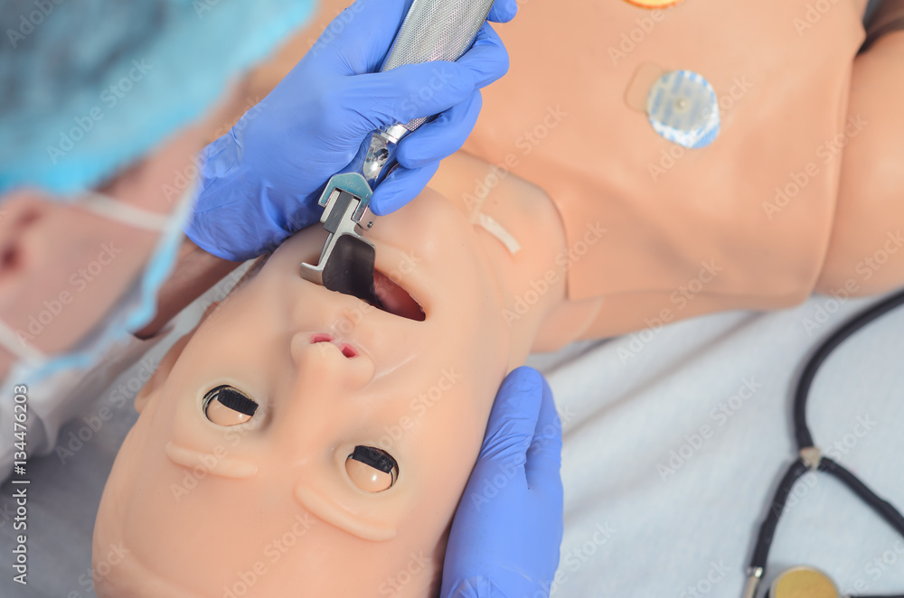 Endotracheal intubation Stock Photo | Adobe Stock